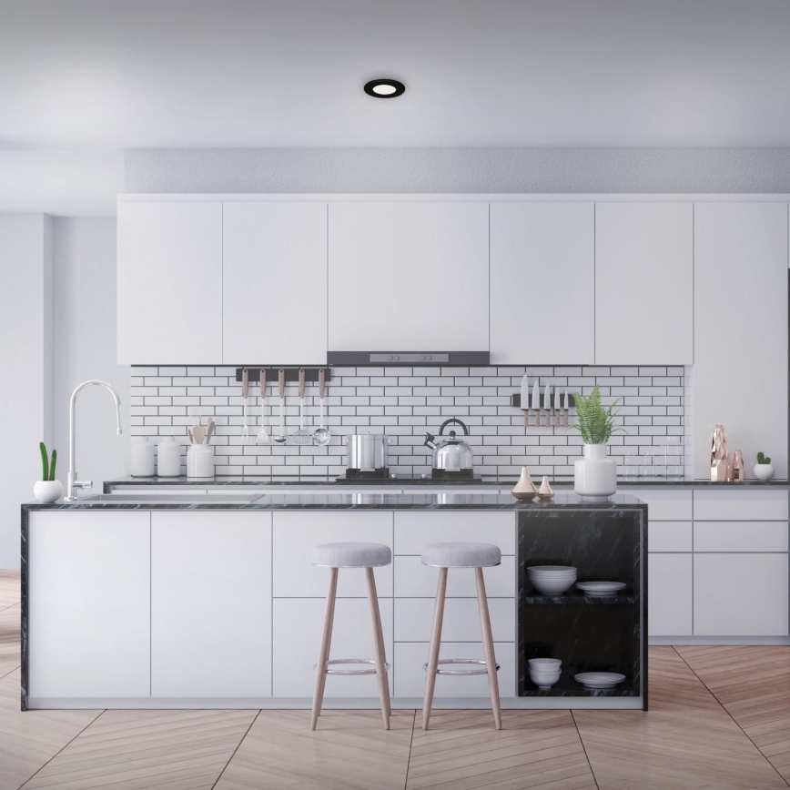 Briloner 7113-415 - LED indbygningslampe til badeværelse FLAT LED/5W ...