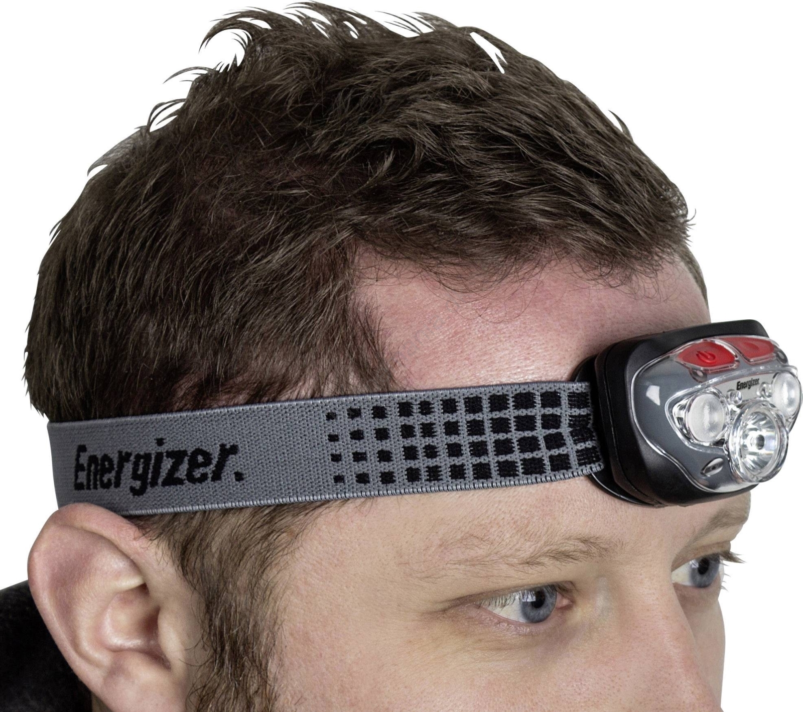 Energizer - LED pandelampe med rødt lys LED/3xAAA IPX4 | Lampemania