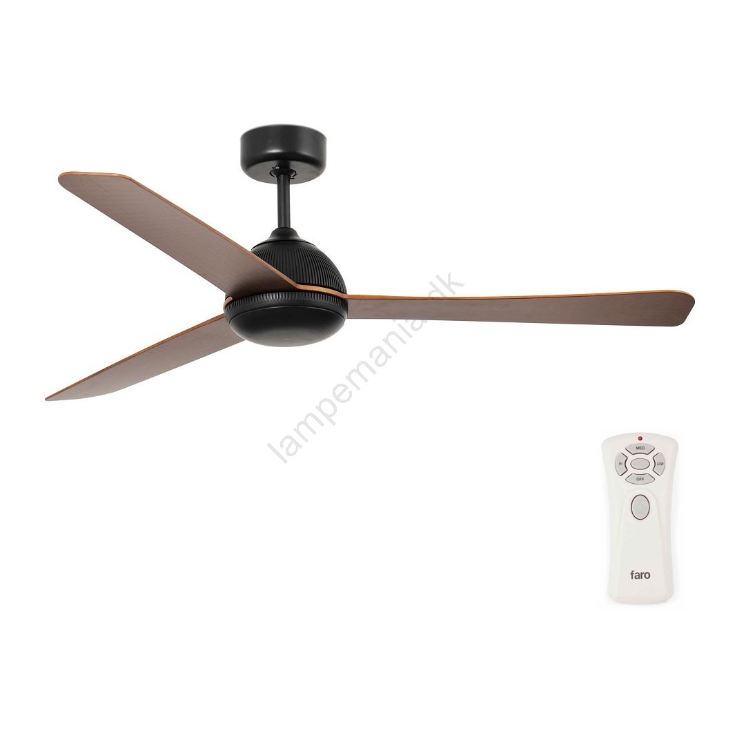 FARO 33345 - Loftventilator GRID + fjernbetjening | Lampemania