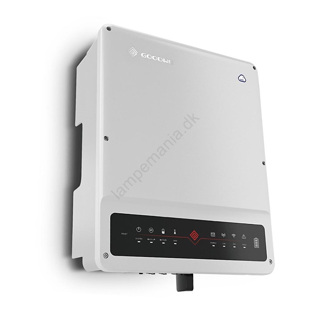 Hybrid asymmetrisk inverter GoodWE 10kW, GW10K-ET | Lampemania