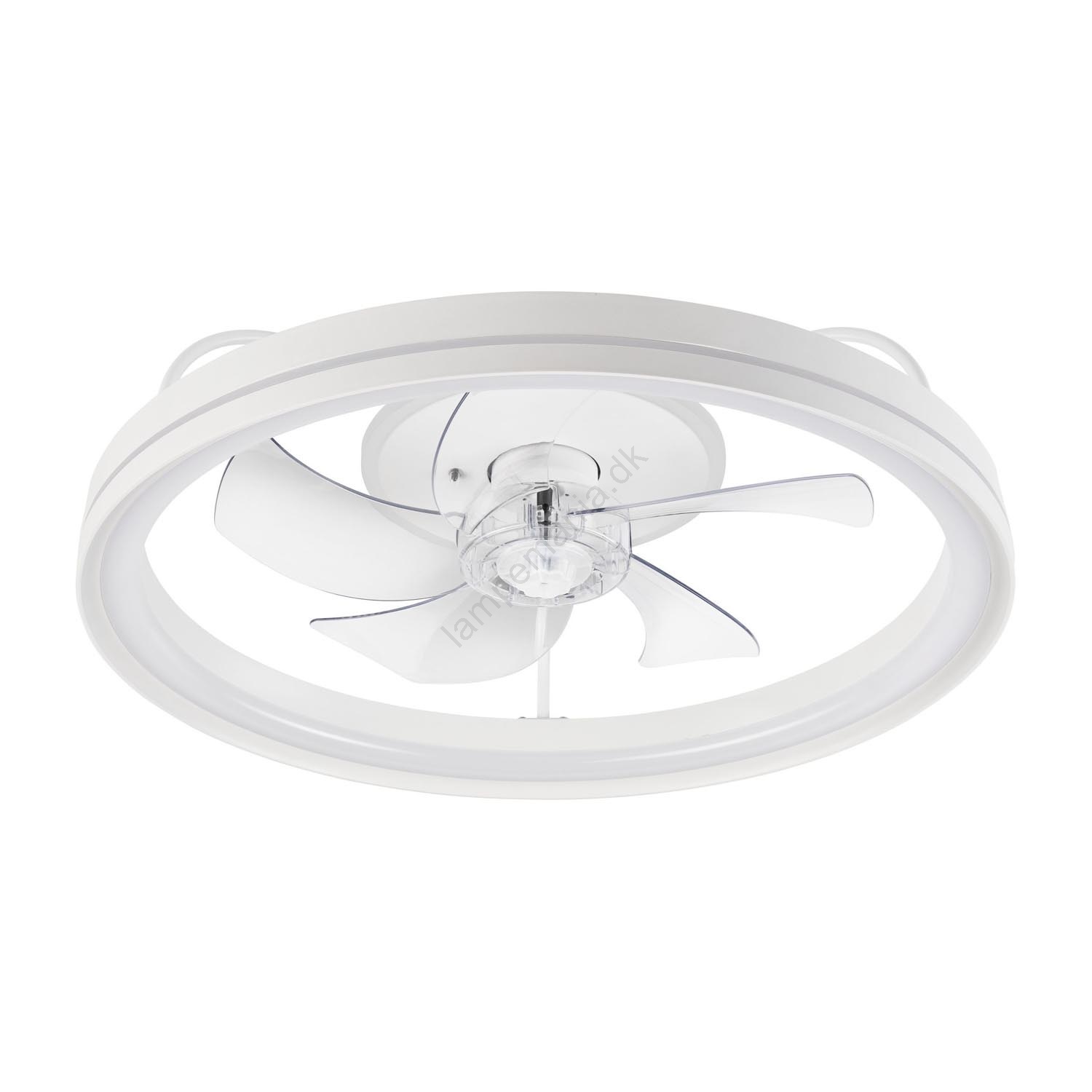 LED loftlampe med ventilator FARGO LED/37W/230V hvid + fjernbetjening ...
