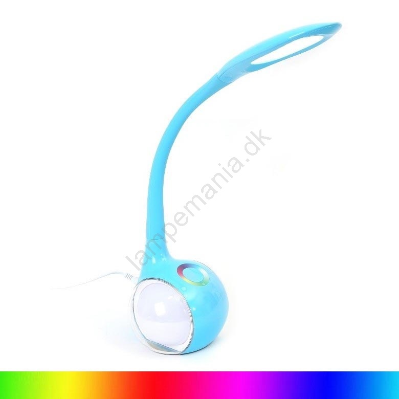 LED RGB bordlampe dæmpbar LED/7W/230V blå | Lampemania