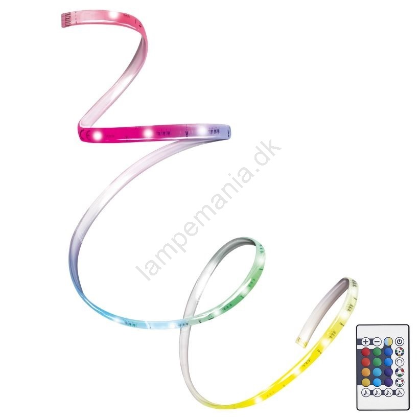 Ledvance - LED strip m. RGB-farver dæmpbar FLEX AUDIO 5 m LED/20W/230V ...