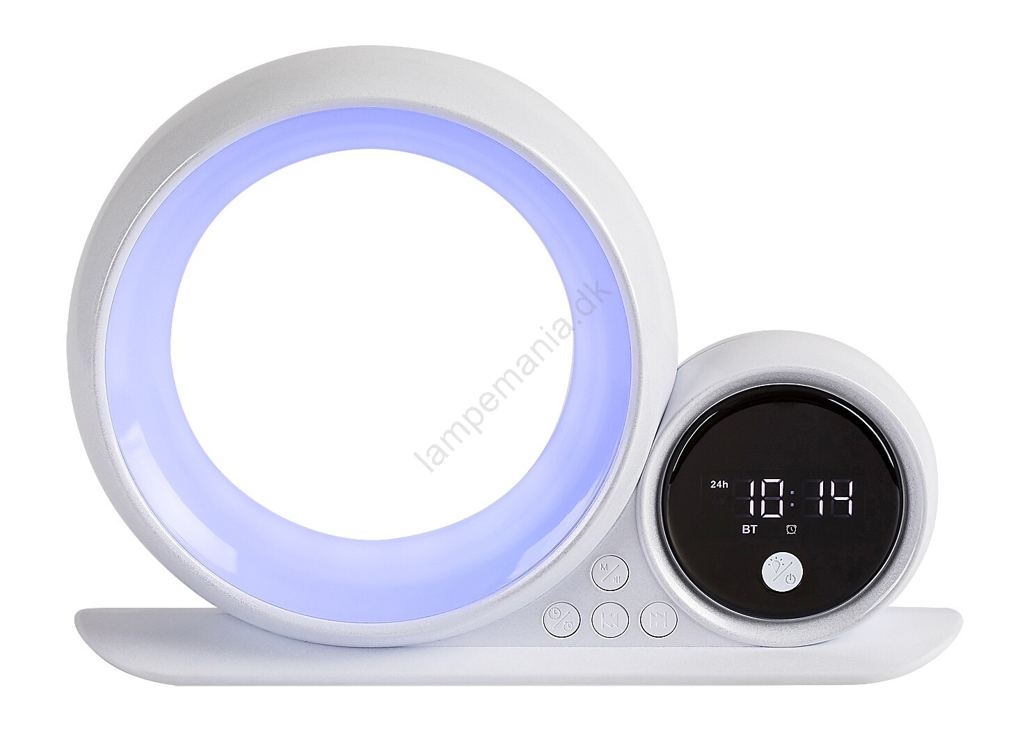 Rabalux 76109 - LED RGB Bordlampe med højttaler WAKEWAY LED/5W/230V ...