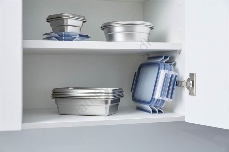 Tefal - Madbeholder 3 l MSEAL STEEL blå/rustfri | Lampemania