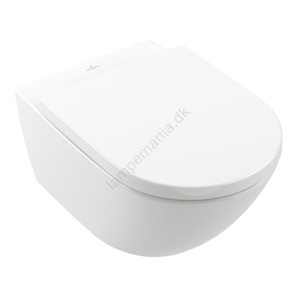 Villeroy & Boch 4670T0R1 - Vægmonteret toilet SUBWAY 3.0 keramik/hvid ...