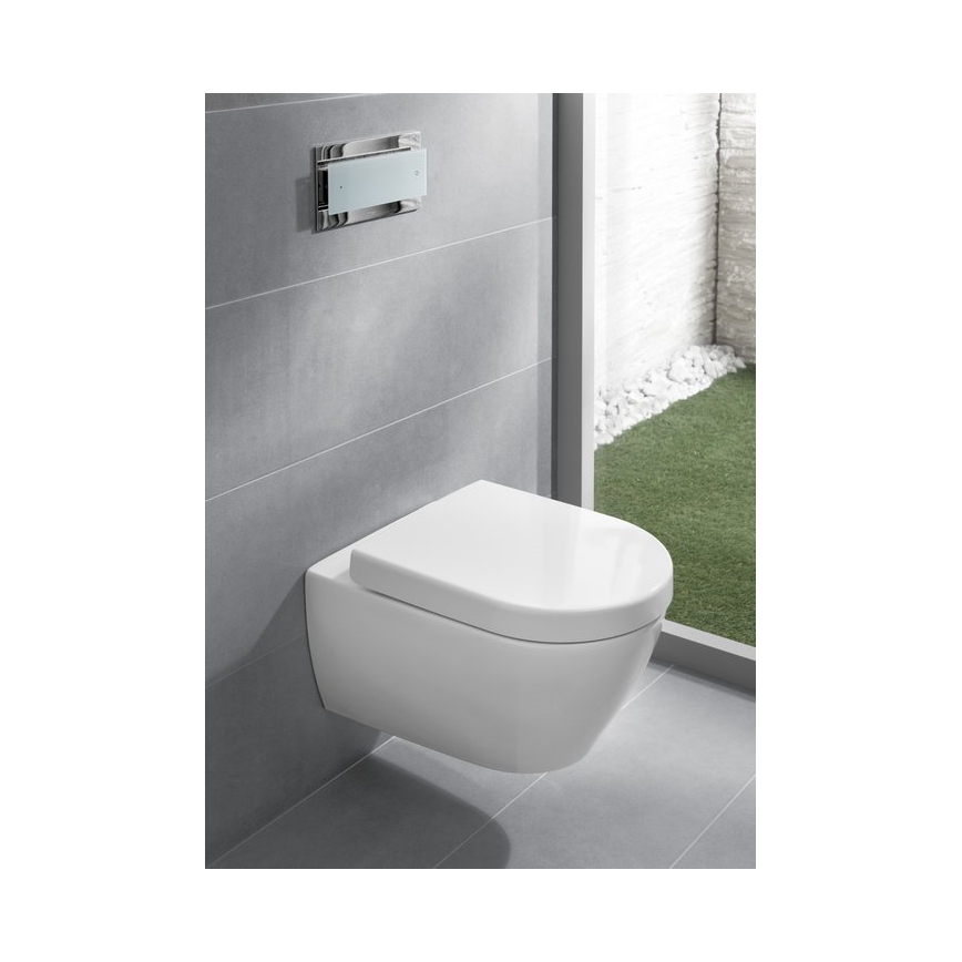 Villeroy & Boch 56001001 - Væghængt WC SUBWAY 2.0 keramik/hvid | Lampemania